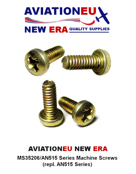 AVIATIONEU NEW ERA MS35206/AN515 Series Machine Screws (repl. AN515 ...